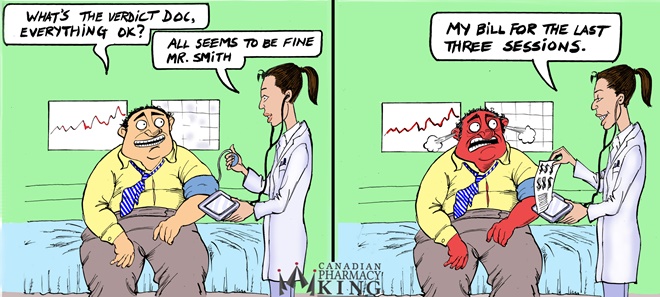 case of hypertension, high blood pressure, medical, humor